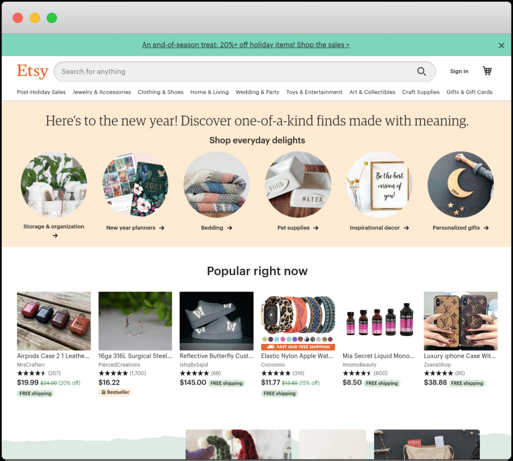 What Are Examples of Modern Digital Storefronts?